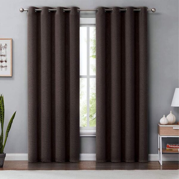 Solid Weaving Blackout Curtain - Maydan Home Decor
